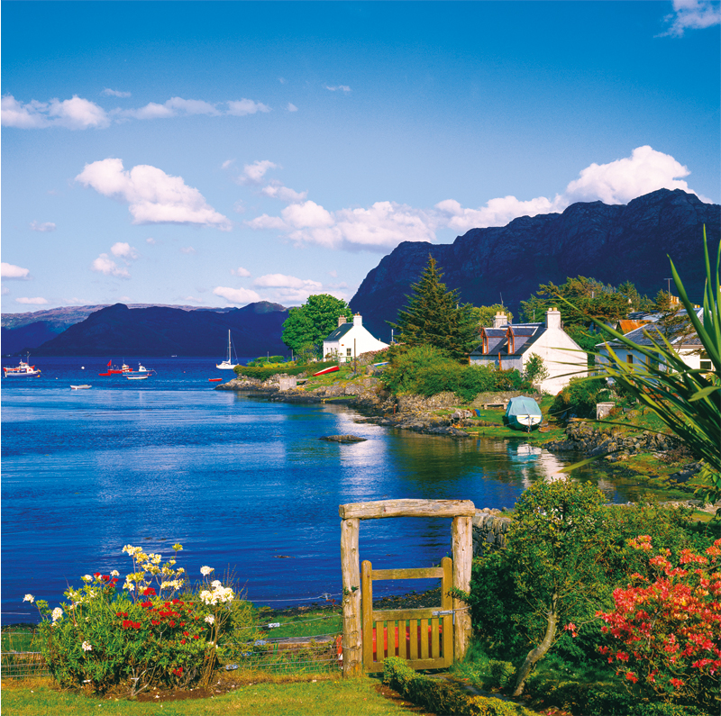 VKGuy Photography Blank Greeting Card of Plockton, Highland, Scotland